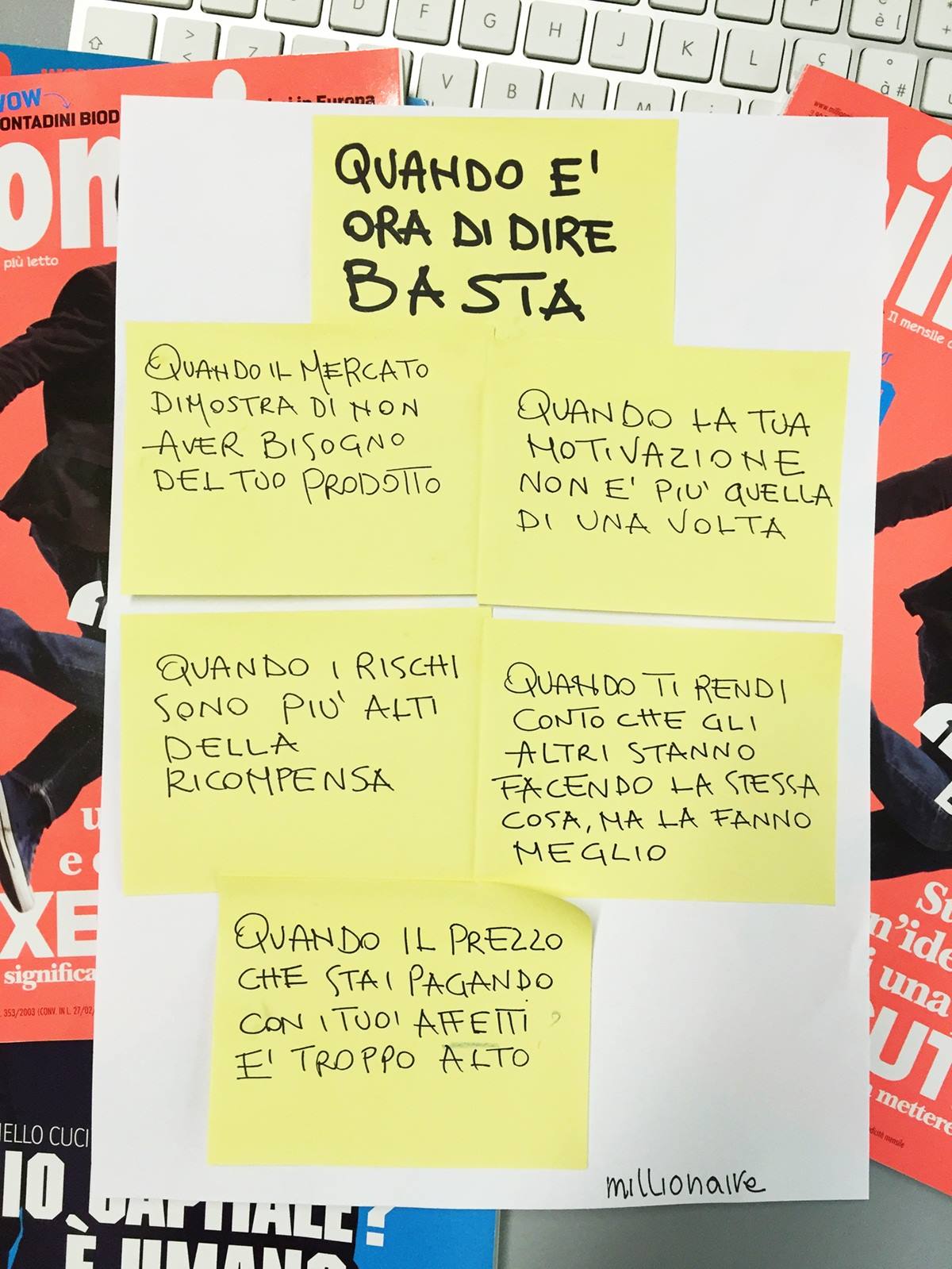 Impresa: 5 motivi per capire quando è ora di dire "basta" (infografica)